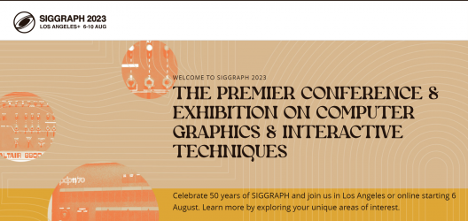 Web3D at SIGGRAPH 2023 | Web3D Consortium